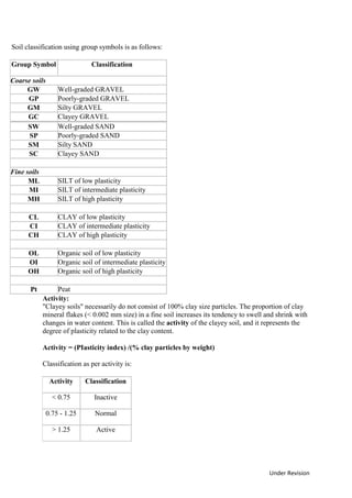 Soil mechanics notes | PDF