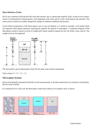 Soil mechanics notes | PDF