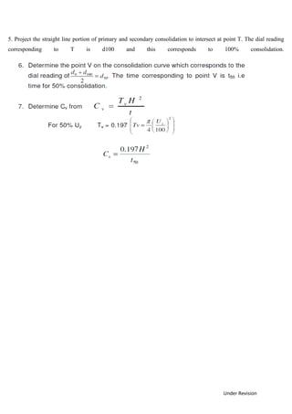 Soil mechanics notes | PDF