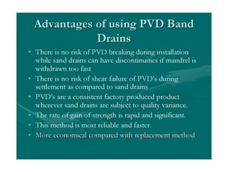 A case study on Ground improvement using Prefabricated Vertical Band ...