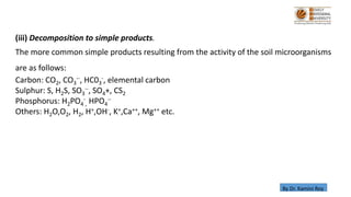 Soil micro ornanism beneficial and harmful role | PPTX