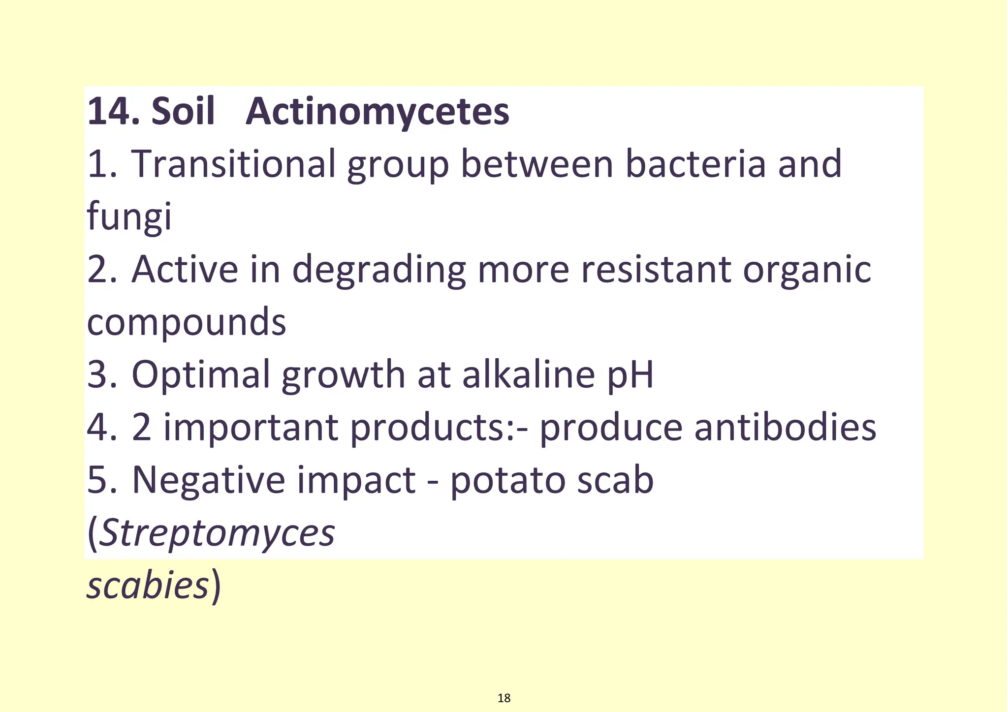 Soil microbiology- Microbes Associated with Soil | PDF