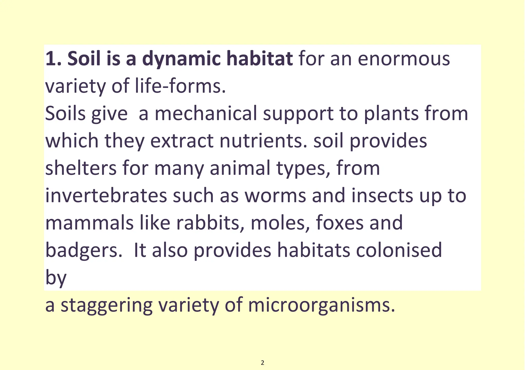 Soil microbiology- Microbes Associated with Soil | PDF