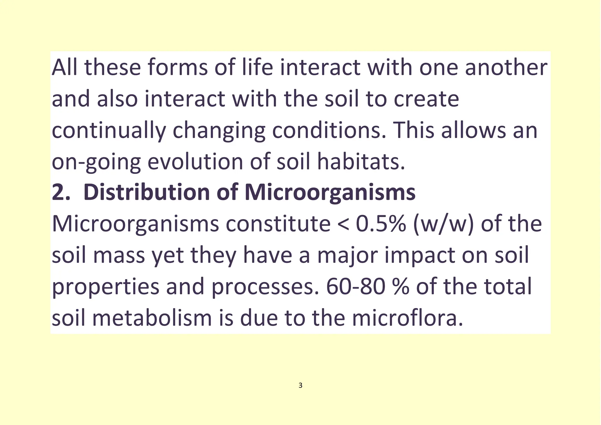 Soil microbiology- Microbes Associated with Soil | PDF