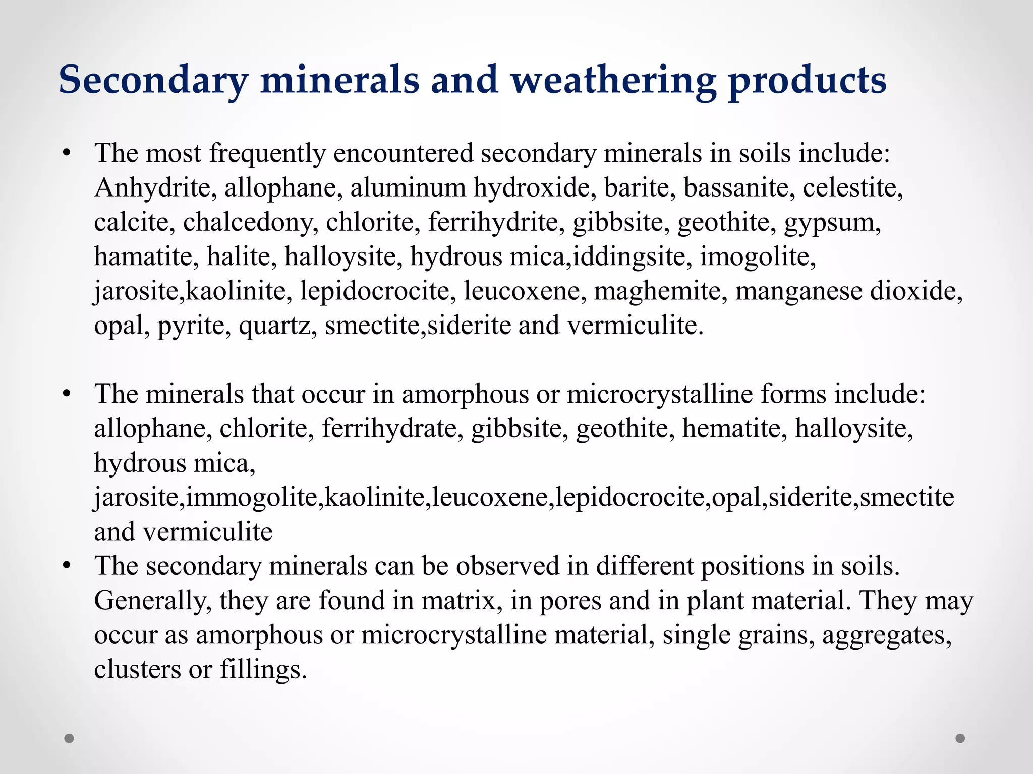 Soil micromorphology | PPTX