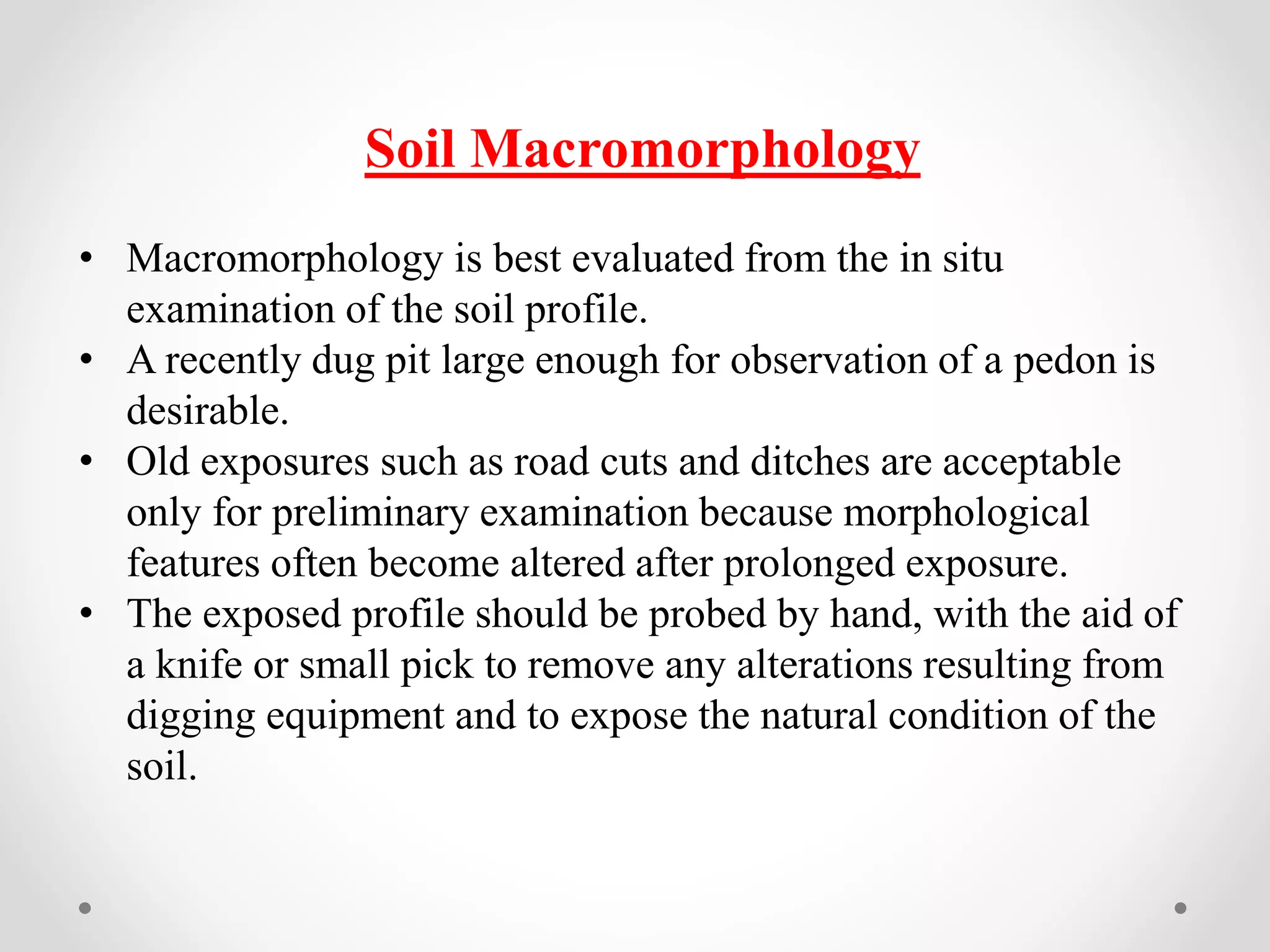 Soil micromorphology | PPTX