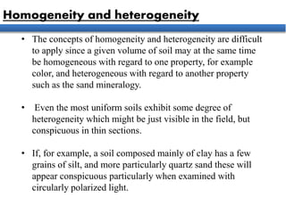 Soil micromorphology | PPTX