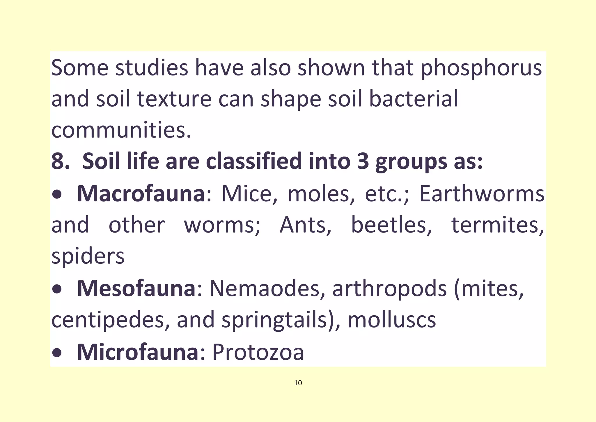 Soil microorganisms | PDF