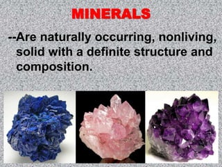 Soil & mineral resources | PPTX