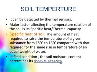 Soil moisture | PPTX