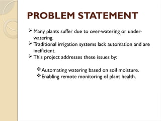 soil moisture sensor using arduino uno prject | PPT