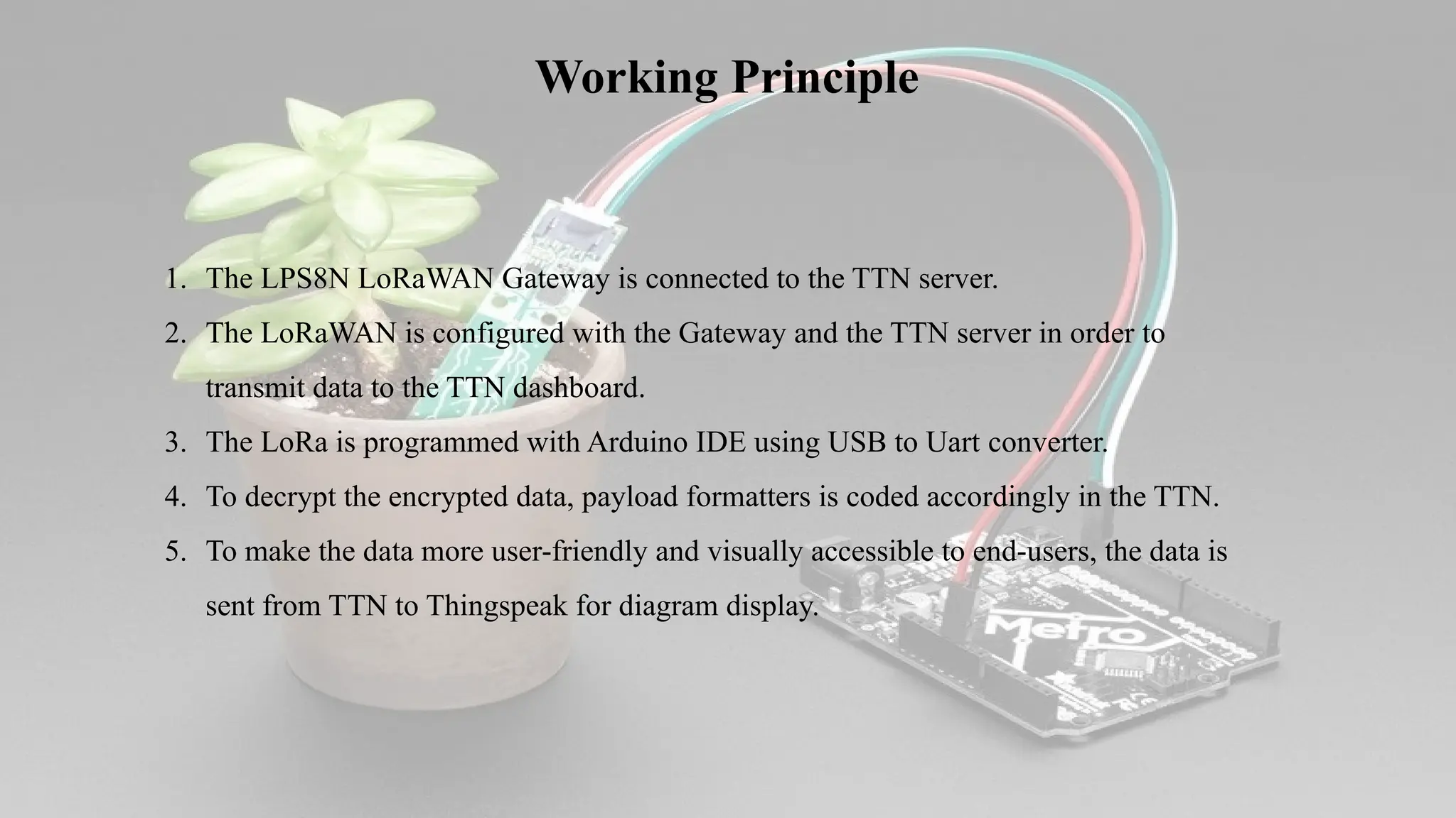 soil moisture using Arduino Uno and LoRa.pptx
