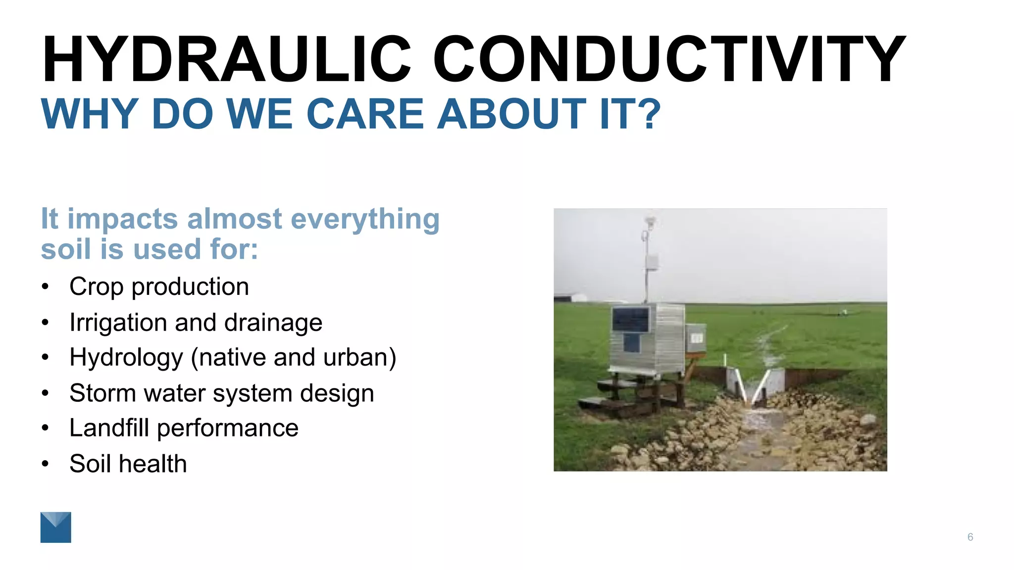 Soil Moisture 301: Hydraulic Conductivity | PDF