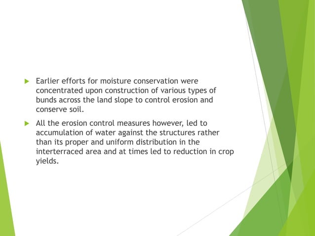 Soil moisture conservation techniques | PPTX