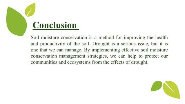 soil moisture conservation for drought management.pptx