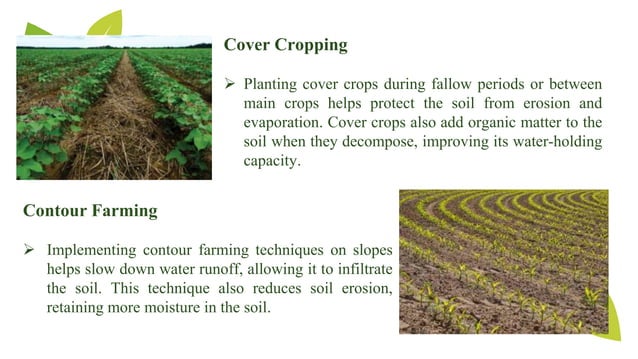 soil moisture conservation for drought management.pptx