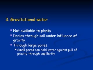 Soil moisture Constants & Classification-Agron 101 (1).pptx