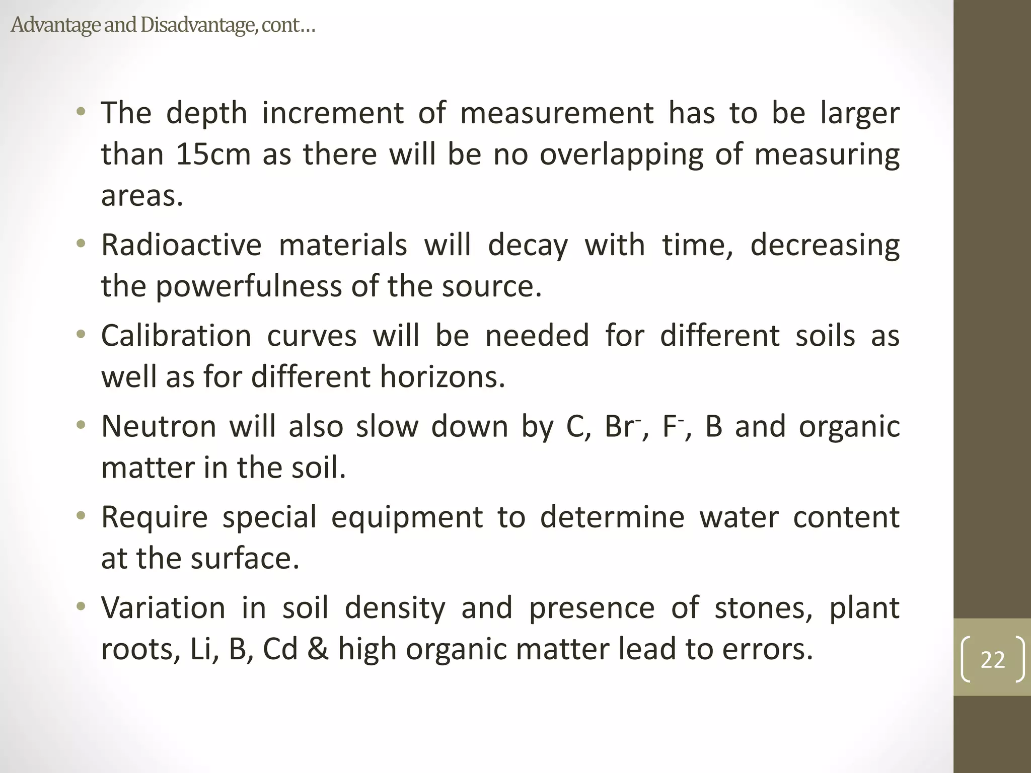 Soil moisture measurement | PPTX