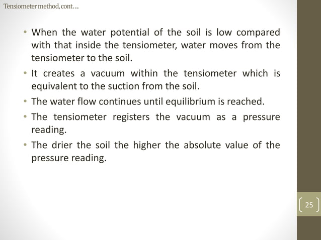 Soil moisture measurement | PPTX | Gardening | Home & Garden