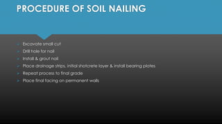 Soil Nailing | PPT
