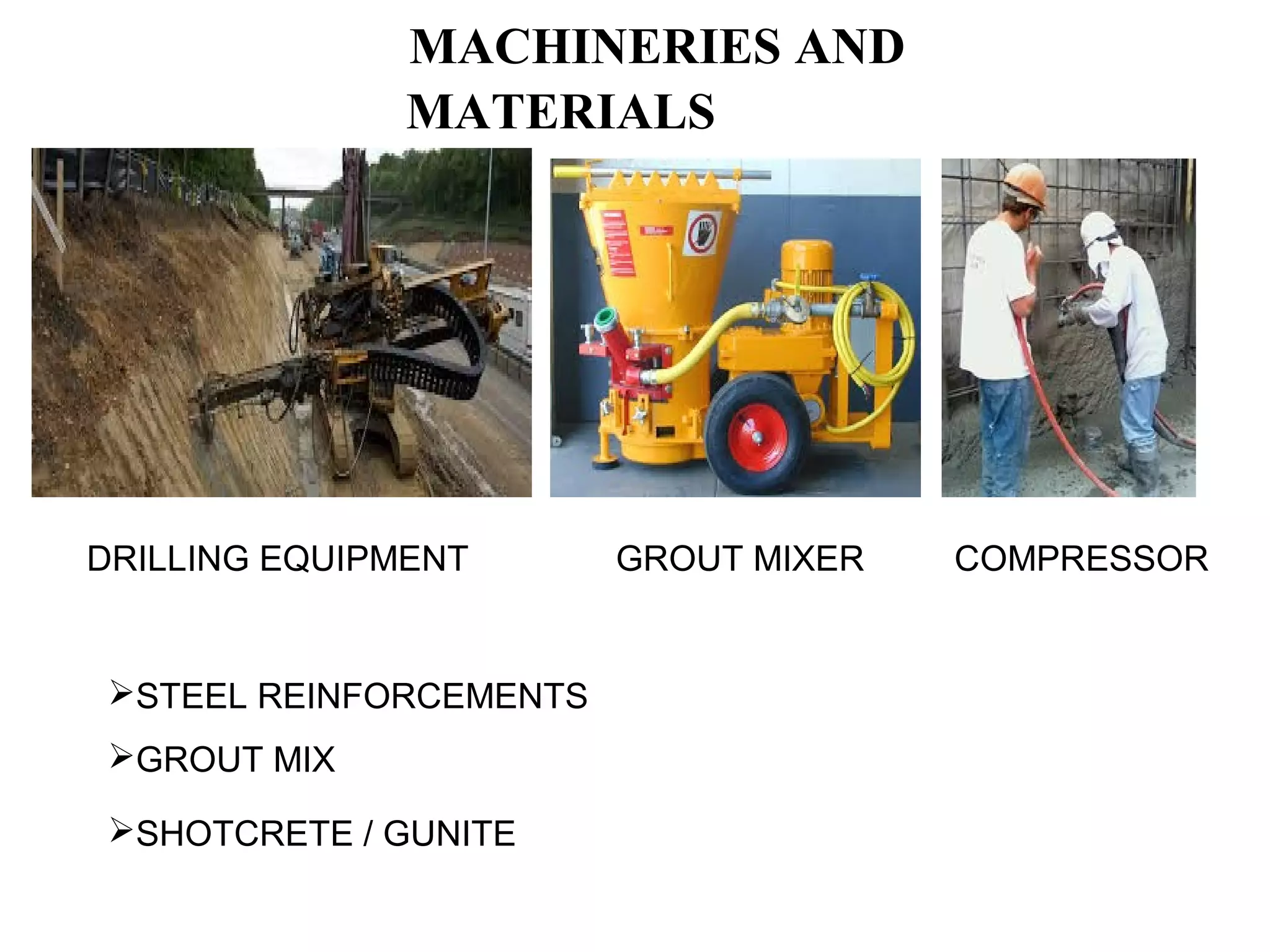 Soil nailing/Soil Reinforcement Technique | PPT