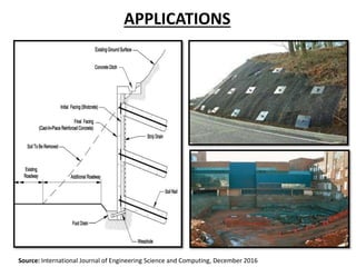 Soil nailing | PPT | Free Download