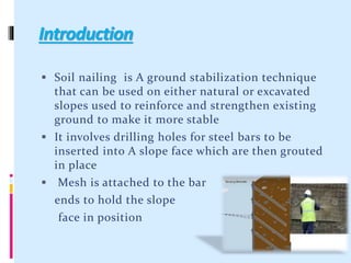 Soil nailing | PPT
