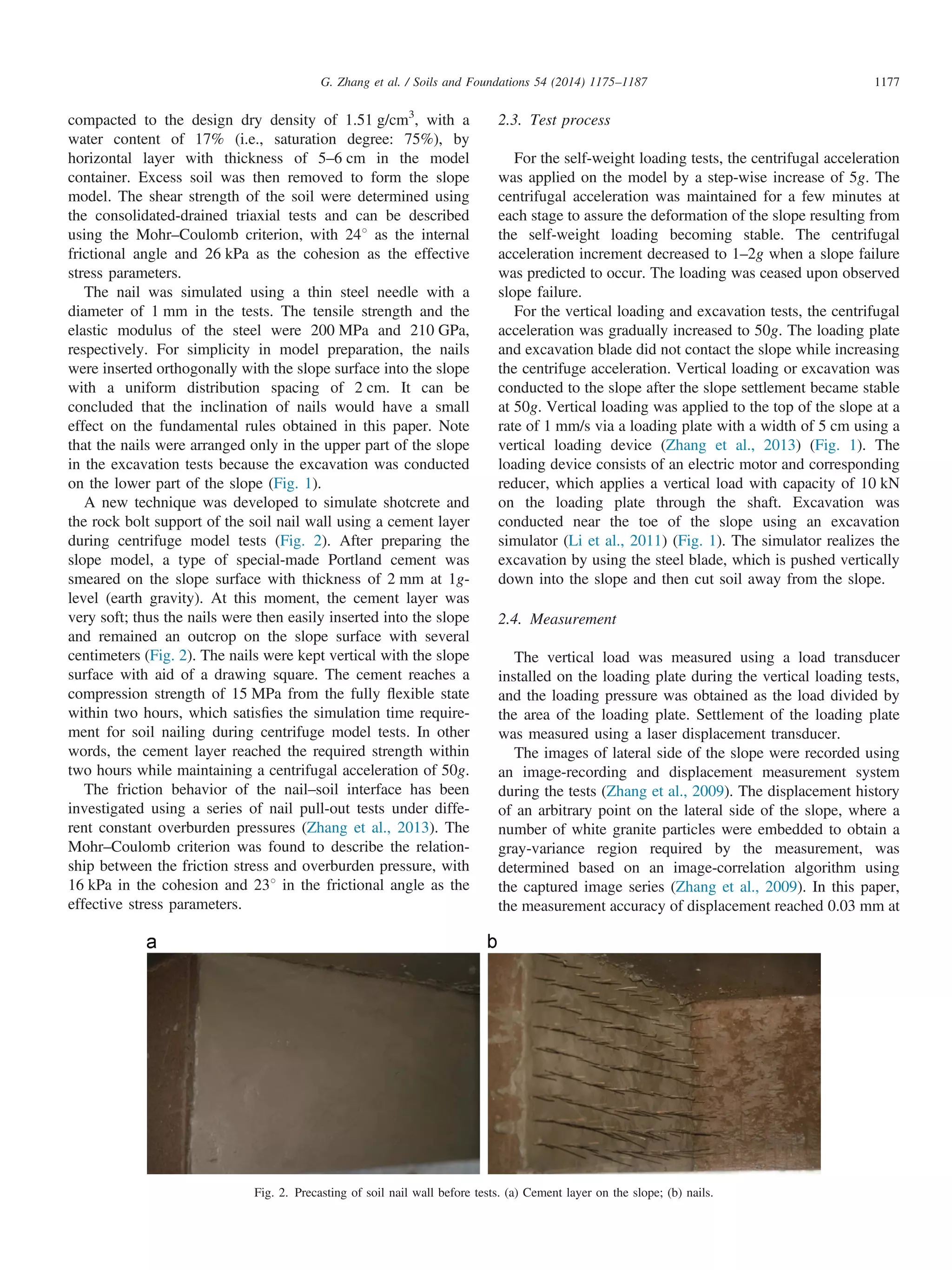 Soil nail wall failure | PDF