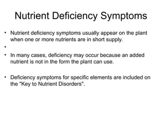 Plant-soil nutrient defficiencies and symptoms.ppt