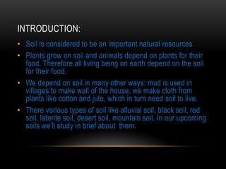 Soil of india | PPTX