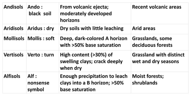 Soil order II AGRI SILVI GURU II SOIL SCIENCE II STEPS BY STEP GUIDE | PPT
