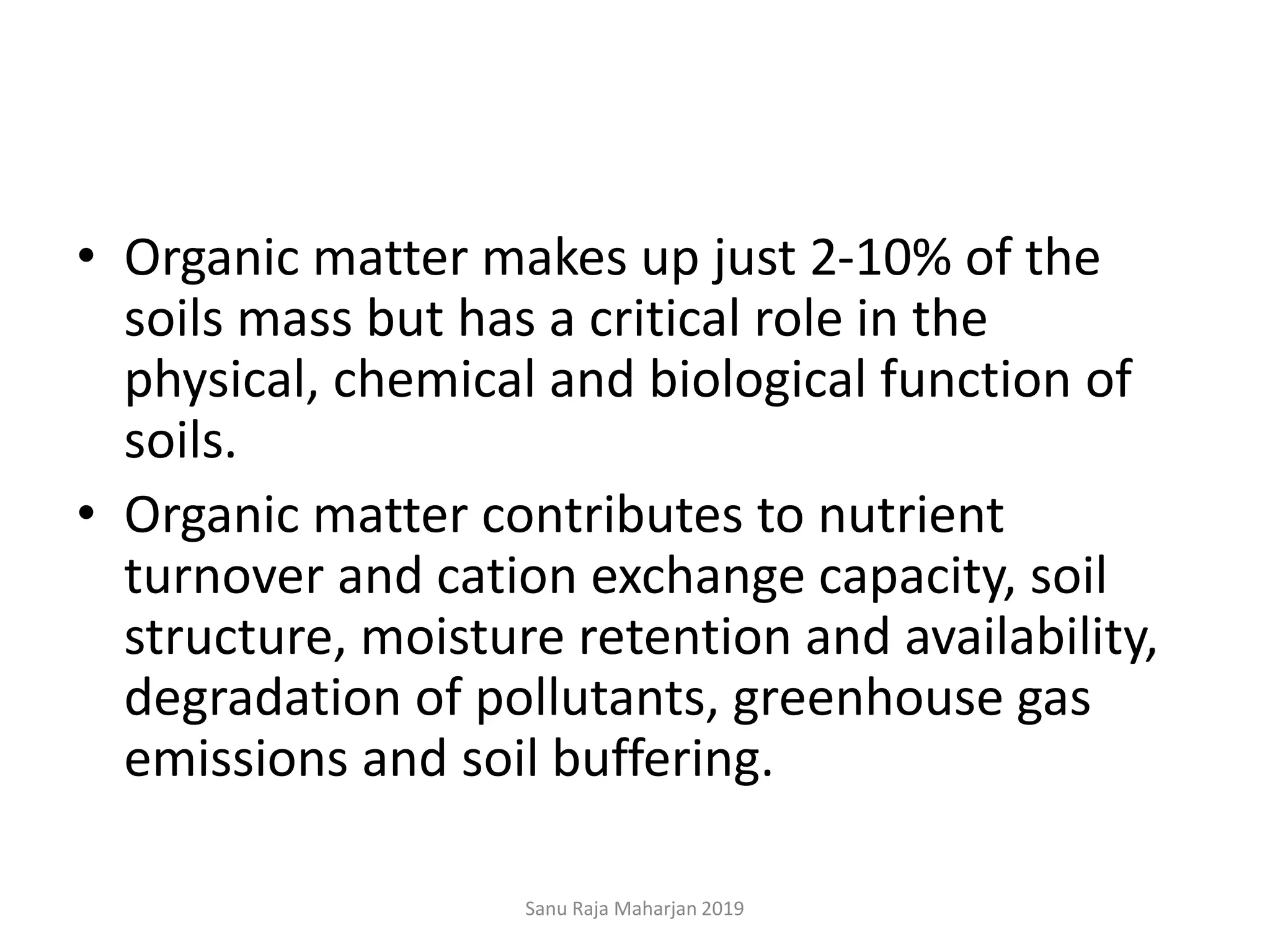 Determining Soil organic carbon by Walkley and Black method | PPTX