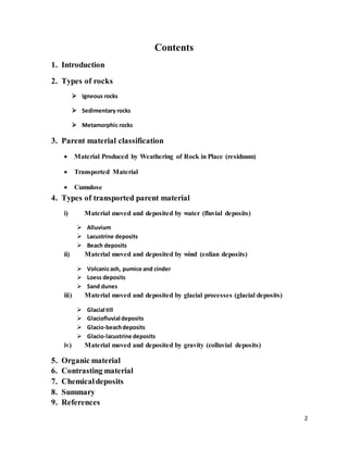 Soil parent material | DOCX