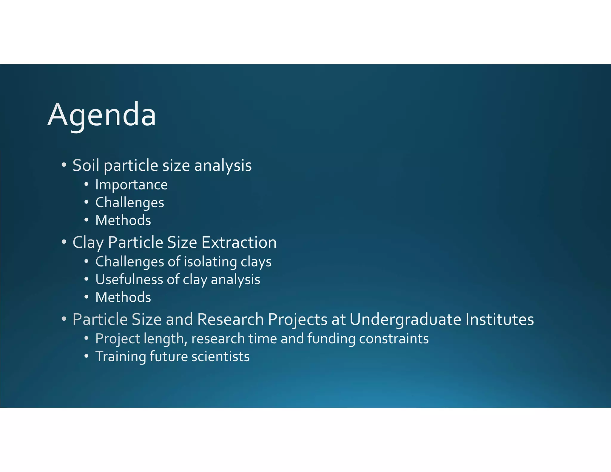 Soil Particle Size Analysis and Clay Fraction Extraction | PDF
