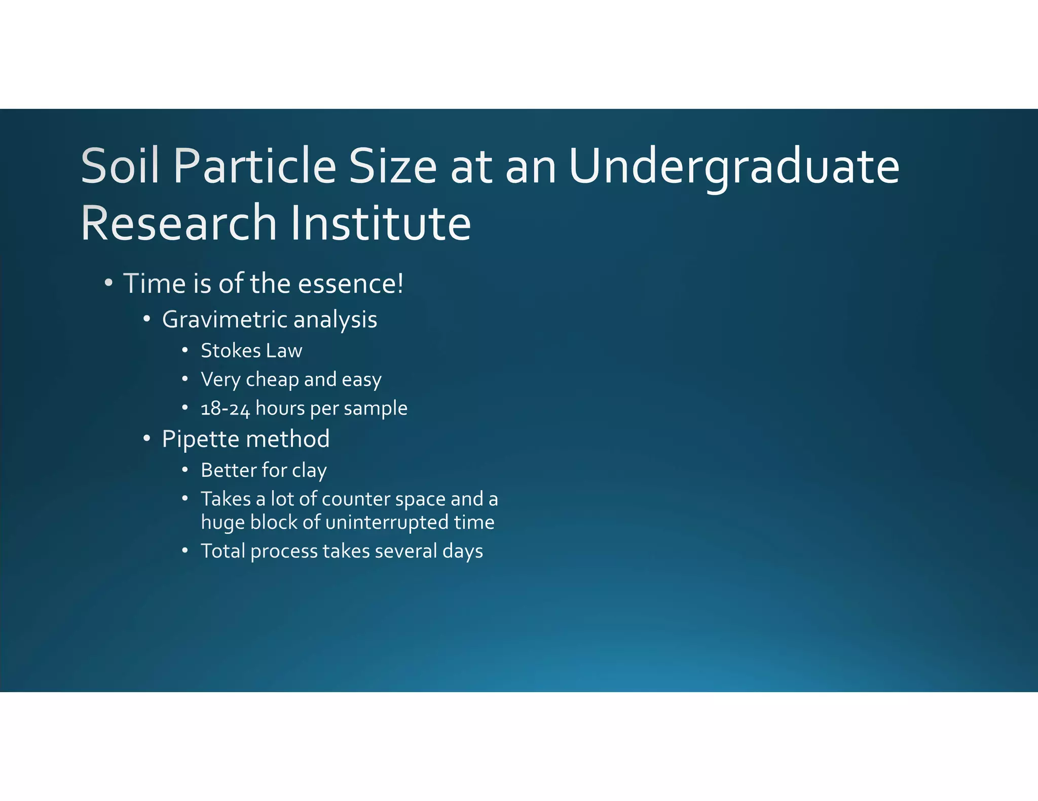 Soil Particle Size Analysis and Clay Fraction Extraction | PDF