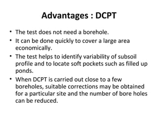 Soil penetration tests | PPT
