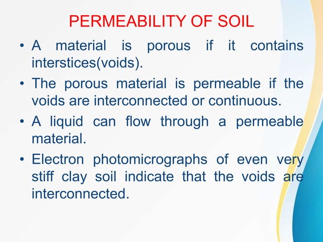 SOIL PERMEABILITY.pdf | Geology | Science