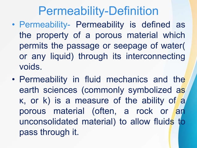 SOIL PERMEABILITY.pdf | Geology | Science