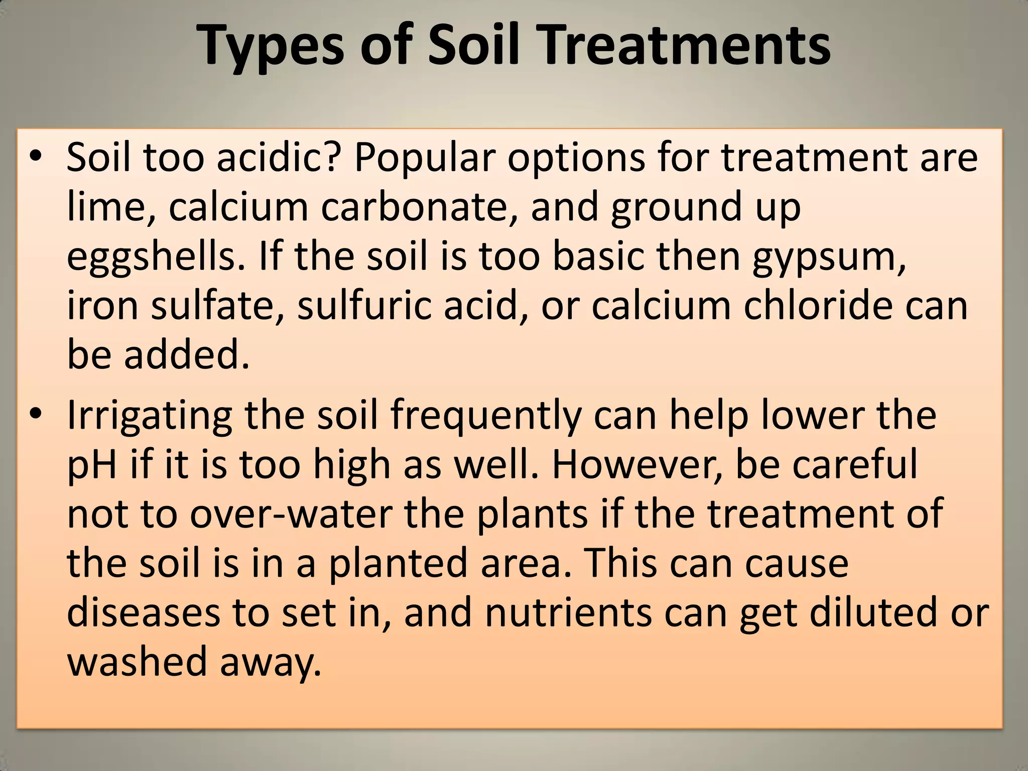 Determination of Soil Reaction (pH): Theoretical Concept and Teacher's ...
