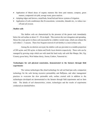 Soil physical constraints | DOC