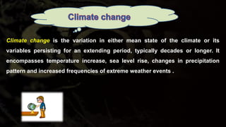 Soil physical environment in relation to climate change | PPT