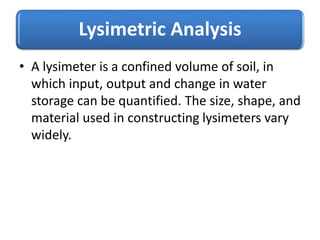 Water in Soil Physics | PPTX