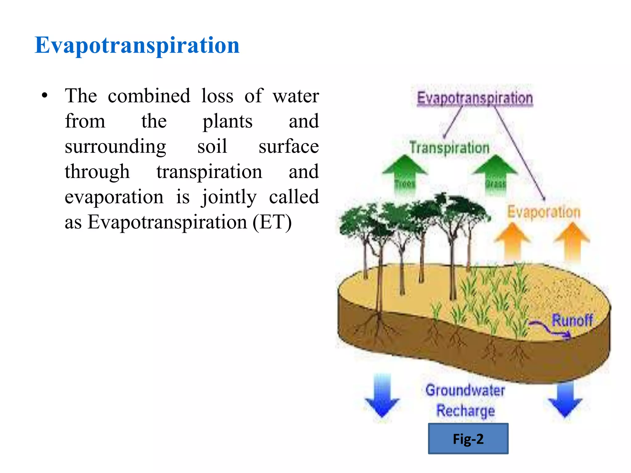Soil, plant and meteorological factors determining water needs of crops ...