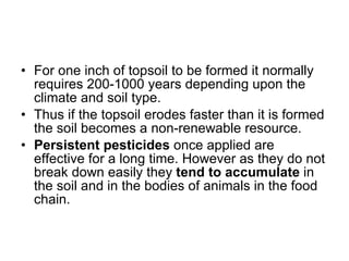 Soil pollution | PPT | Agriculture | Industries