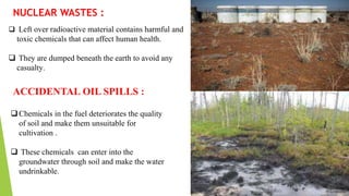 Soil pollution | PPTX