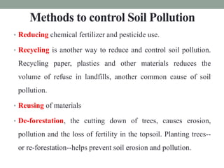 Soil pollution | PPTX