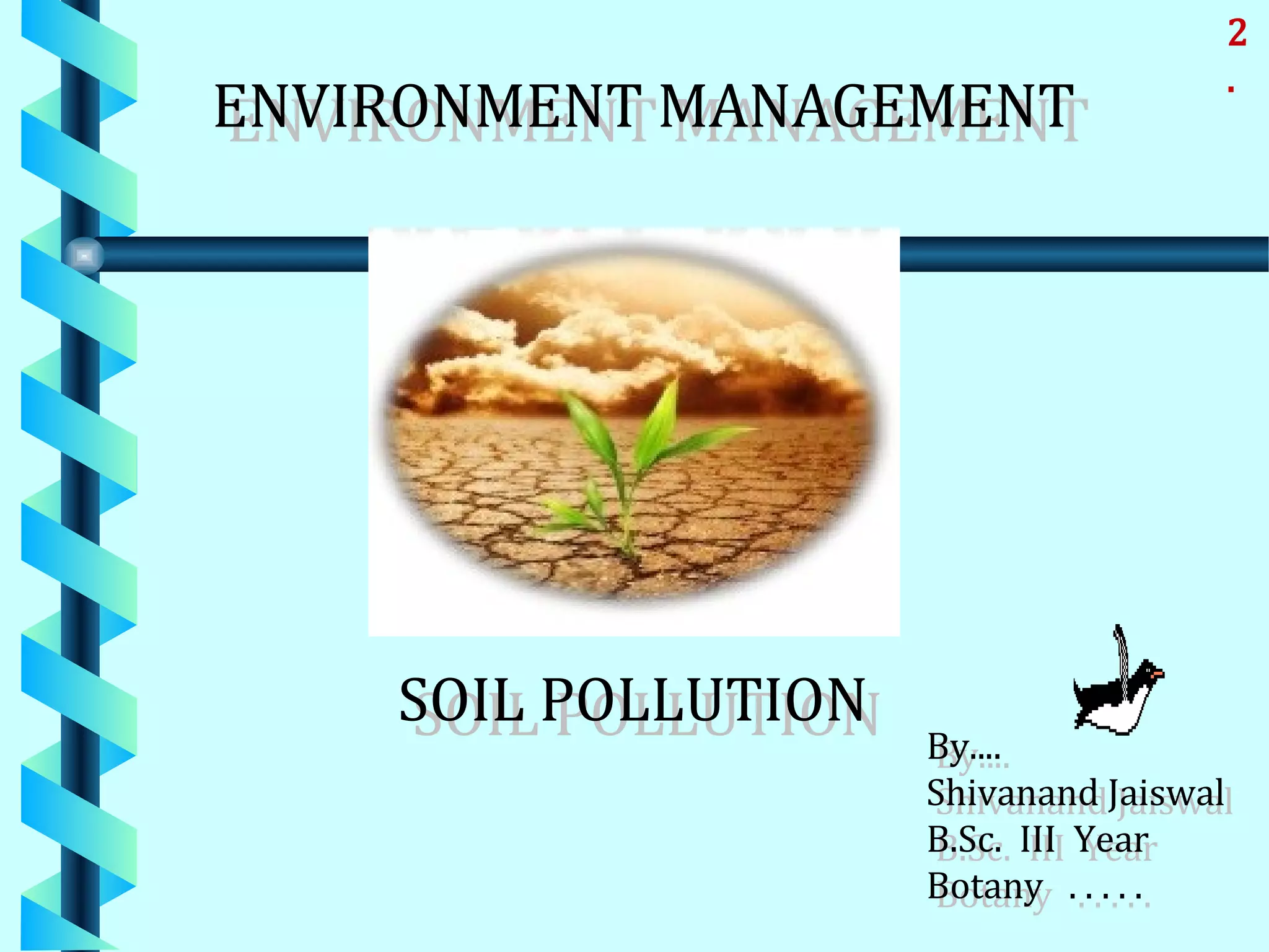 Soil pollution | PPT