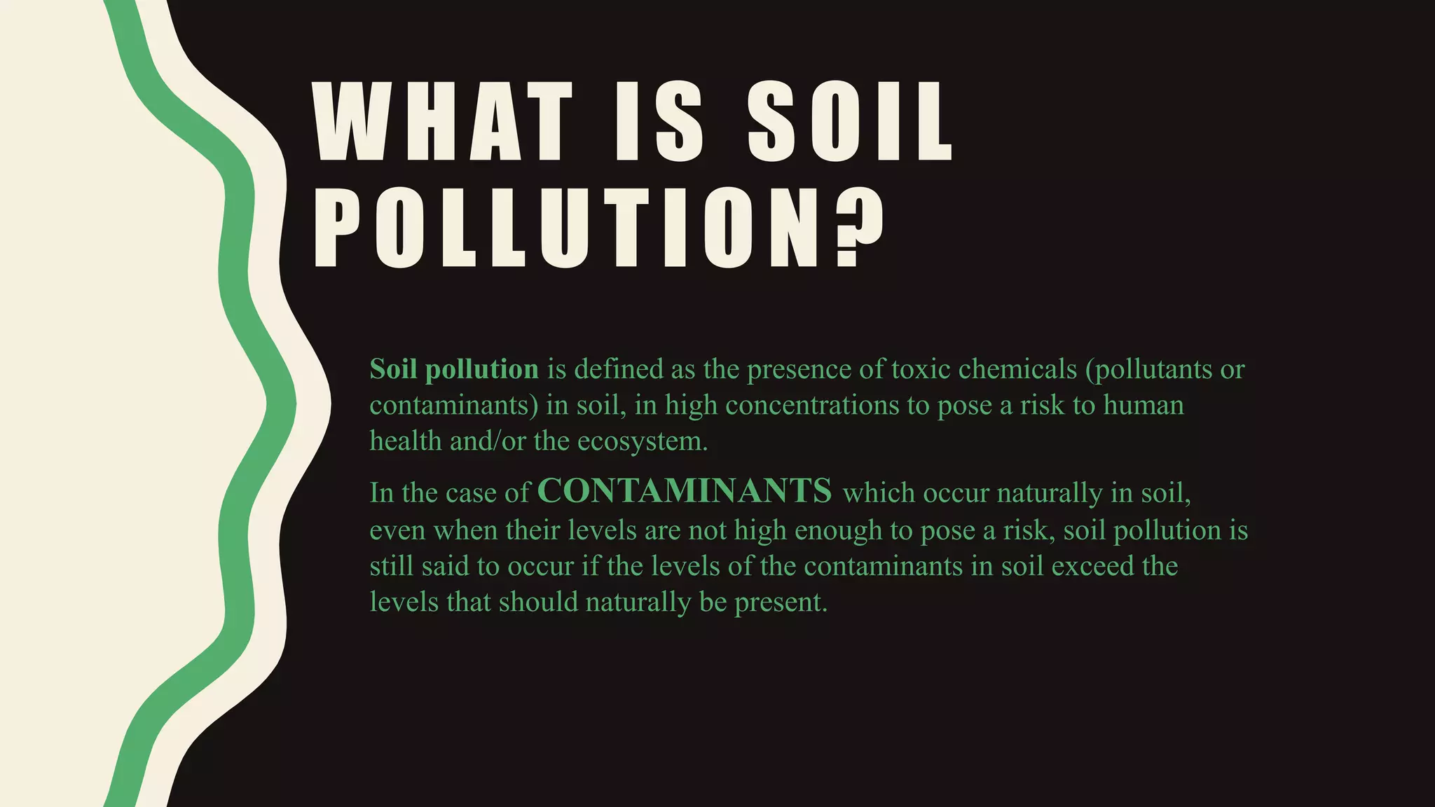Soil Pollution | PPTX