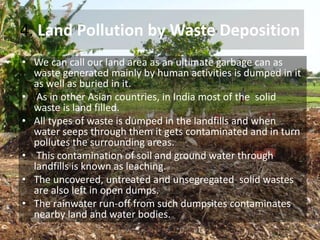 Soil pollution by Komal Bhardwaj | PPTX