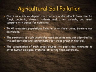 Soil pollution | PPTX